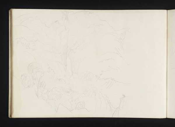 ‘Above the Reichenbach Falls‘, Joseph Mallord William Turner, 1844 | Tate