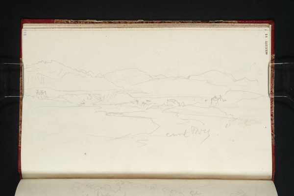 ‘Connel Ferry, Loch Etive Looking East‘, Joseph Mallord William Turner ...