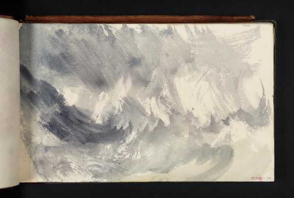 ‘A Storm at Sea‘, Joseph Mallord William Turner, c.1825 | Tate