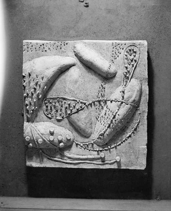 Photograph showing work by Eduardo Paolozzi‘, Nigel Henderson, [c.1949 ...