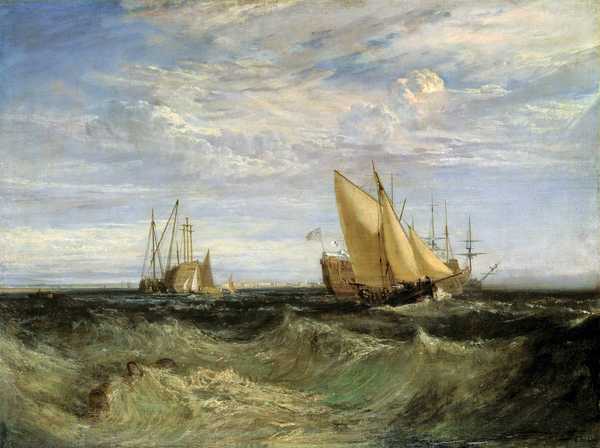 ‘The Confluence of the Thames and the Medway‘, Joseph Mallord William ...