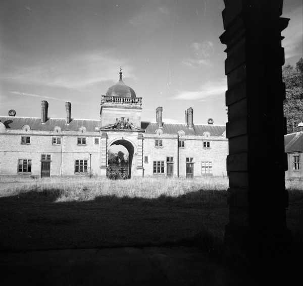 Photograph of the stables at Ingestre Hall in Ingestre, Staffordshire ...