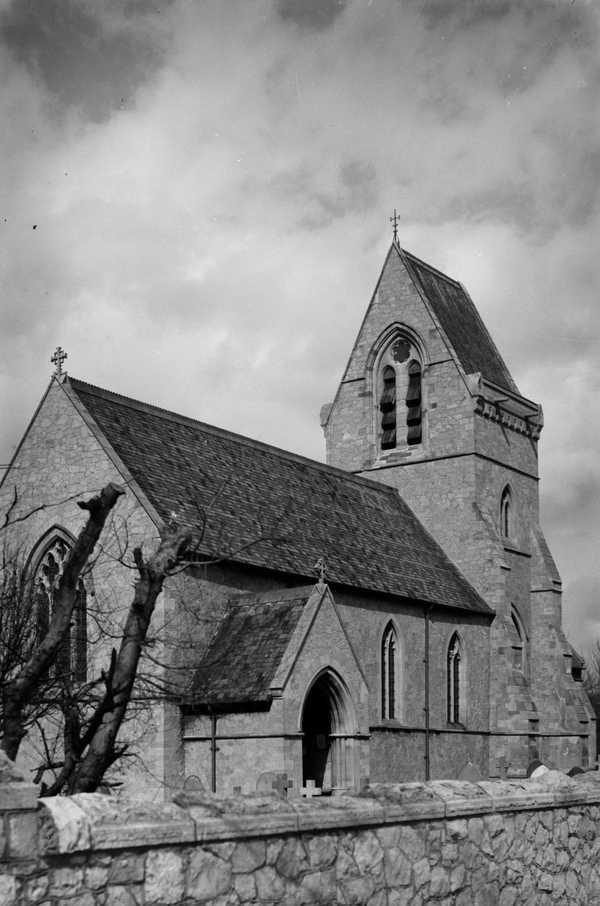 Photograph of St Mary’s Church in Towyn, Denbighshire‘, John Piper, [c ...