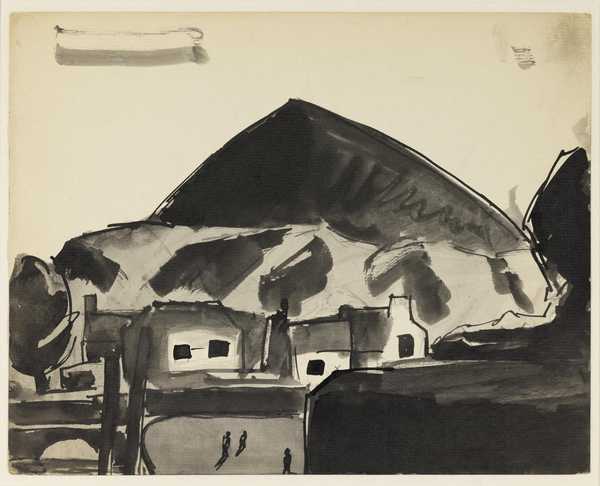 Landscape with tip’ (Notes from a Welsh Diary)‘, Josef Herman, 1955 ...
