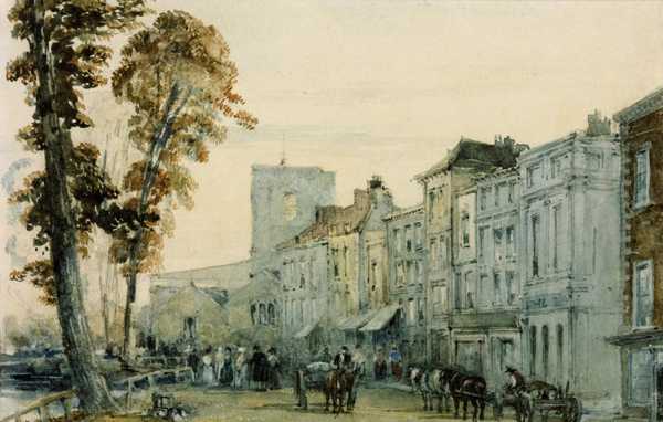 ‘Cheyne Walk‘, Unknown artist, Britain, c.1840 | Tate