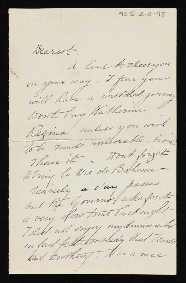 Letter from Stanhope Forbes to Elizabeth Armstrong‘, Stanhope Alexander ...