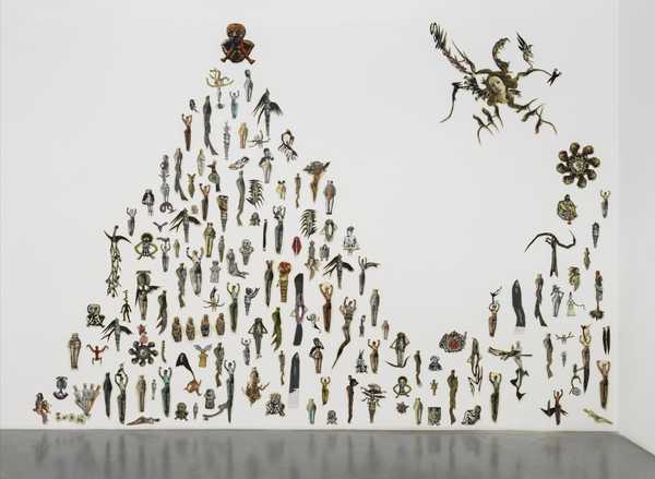 ‘Selected Wall Collages‘, Mary Beth Edelson, 1972–2011 | Tate