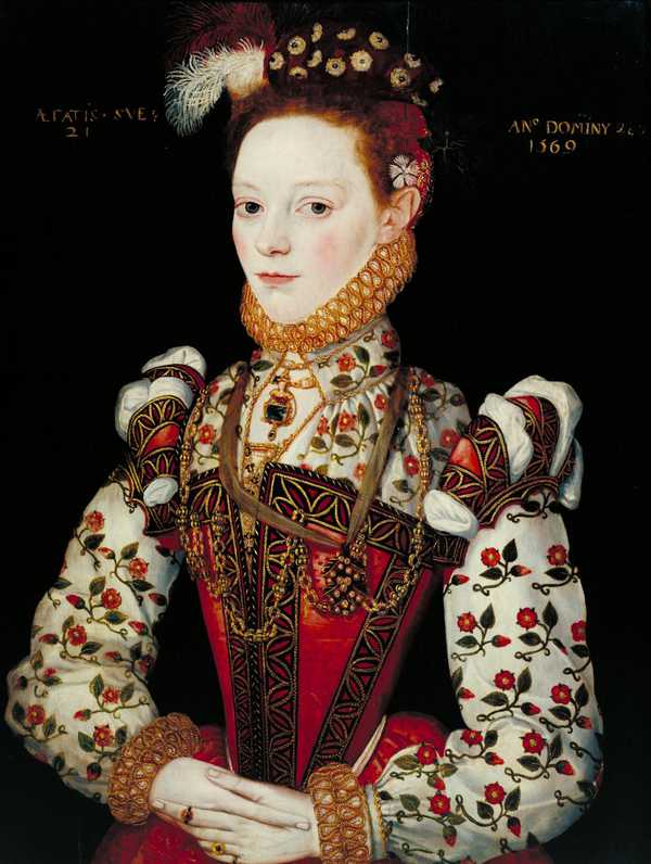 A Young Lady Aged 21, Possibly Helena Snakenborg, Later Marchioness of ...