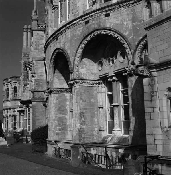 Photograph of the Old College building, Aberystwyth University, Wales ...