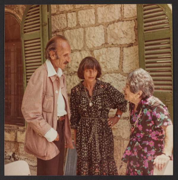 Milein Cosman, Hans Keller and Anna Ticho in Jerusalem‘, Unknown ...