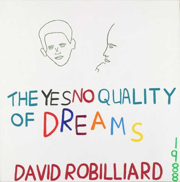 ‘The Yes No Quality Of Dreams‘, David Robilliard, 1988 | Tate
