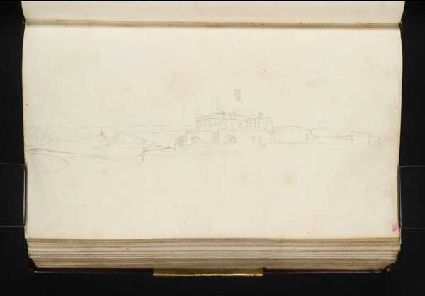 ‘Walmer Castle from the North, with the Coast towards Cliffs at ...