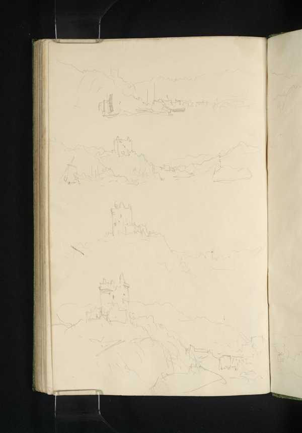 ‘Tarbert Castle at East Tarbert, Kintyre‘, Joseph Mallord William ...
