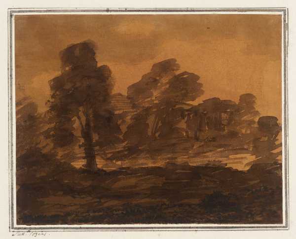 ‘A Wood. Blot‘, Alexander Cozens | Tate
