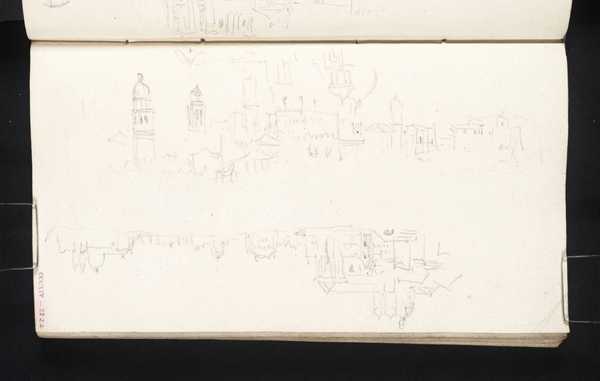 ‘Churches along the North Side of the Canale della Giudecca, Venice ...