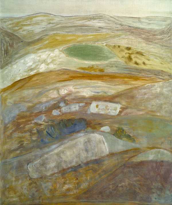 ‘Landscape, West Penwith Moor‘, Adrian Stokes, 1937 | Tate