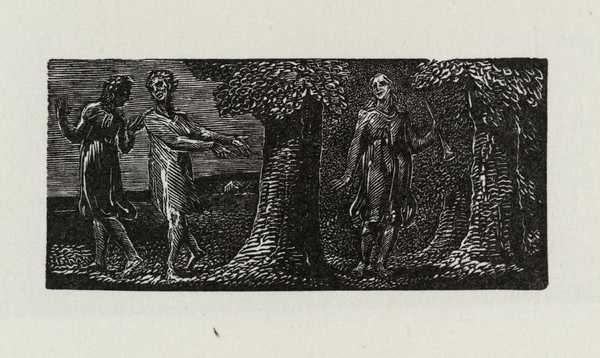 ‘Colinet with his Shepherd’s Pipe, Mocked by Two Boys‘, William Blake ...