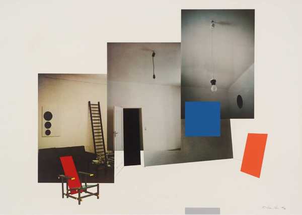 ‘Interior with monochromes‘, Richard Hamilton, 1979 | Tate
