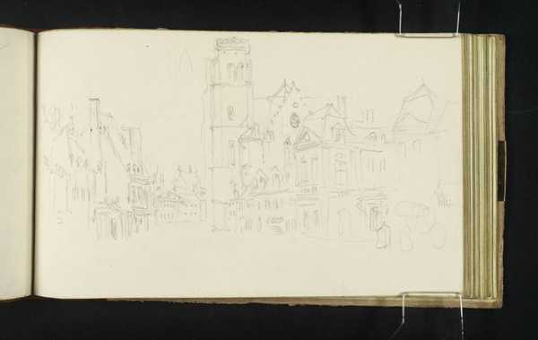 ‘Dijon, Place Bossuet and the Church of St Jean‘, Joseph Mallord ...