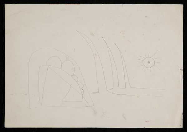 Large doodle drawing by Cecil Collins‘, Cecil Collins‘, Cecil Collins ...