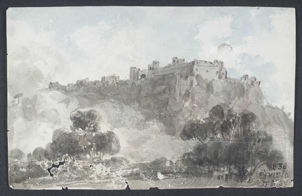 ‘Orvieto‘, Lady Susan Elizabeth Percy, 1838 | Tate