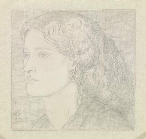 ‘Fanny Cornforth‘, Dante Gabriel Rossetti, 1859 | Tate
