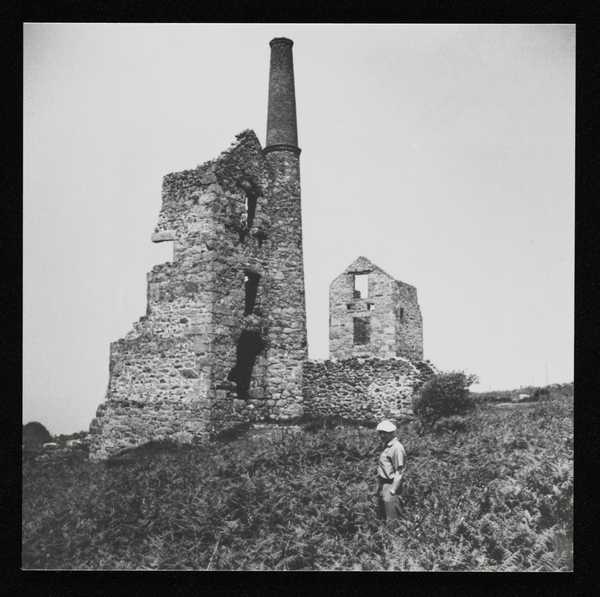 Photograph of Ben Nicholson outside a disused mine‘, Felicitas Vogler ...
