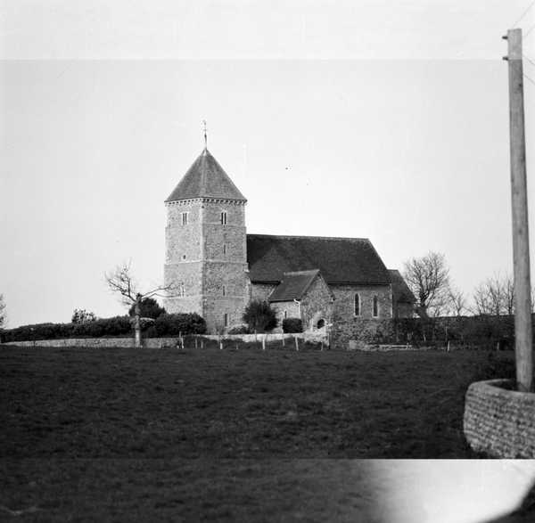 Photograph of St Andrew’s Church in Bishopstone, Sussex‘, John Piper ...