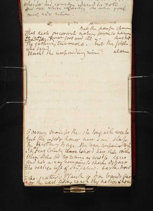 ‘Verses (Inscription by Turner)‘, Joseph Mallord William Turner, c.1808 ...