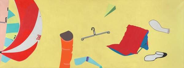 ‘The Weathervane‘, Hervé Télémaque, 1969 | Tate