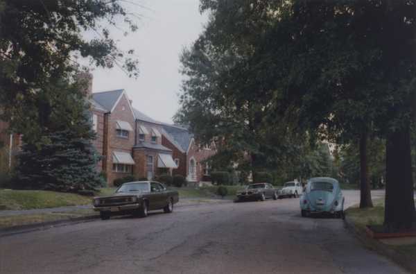 ‘St. Louis, Missouri, July 1972‘, Stephen Shore, 1972, printed 2005 | Tate