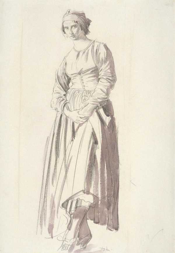 ‘Dorelia‘, Augustus John OM, 1908 | Tate