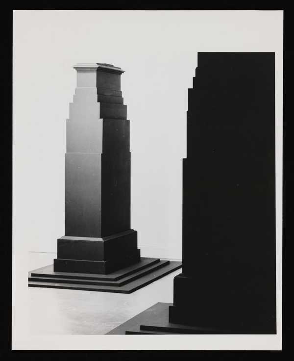 Black and white photograph of ‘The Cenotaph Project’ by Stuart Brisley ...