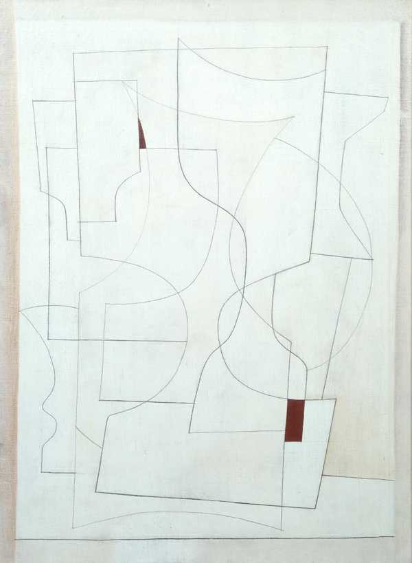 ‘July 27-53 (ivory)‘, Ben Nicholson OM, 1953 | Tate