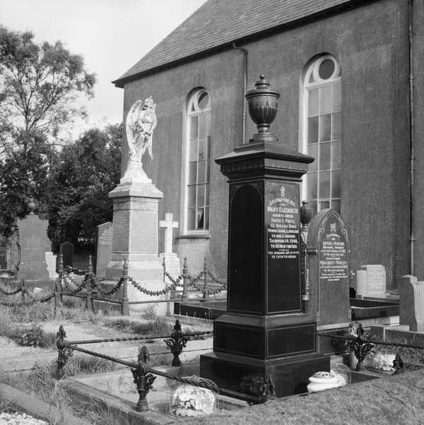 Photograph of headstones in a cemetery in Wales‘, John Piper, [c.1930s ...