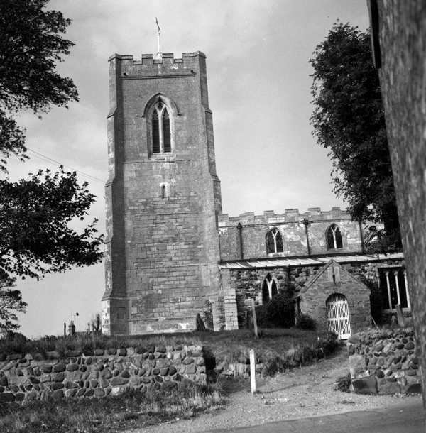 Photograph of a church, possibly All Saints’ Church, Easington, East ...