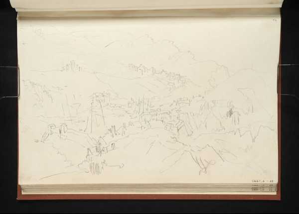 ‘Ilfracombe from Hillsborough‘, Joseph Mallord William Turner, 1811 | Tate