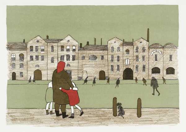 ‘Factory Gate‘, Janet Ledger, 1976 | Tate