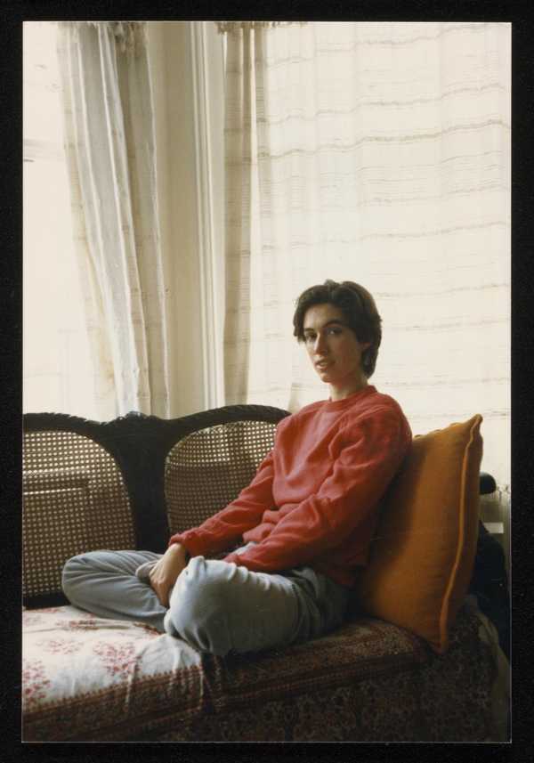 Photograph of Flavia Grassi, posing for her portrait in Marie-Louise’s ...