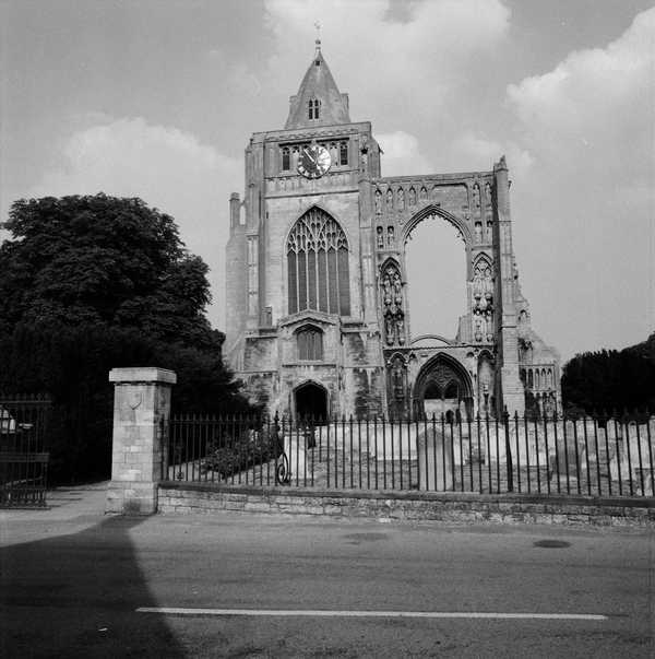 Photograph of Crowland Abbey ruins in Crowland, Lincolnshire‘, John ...
