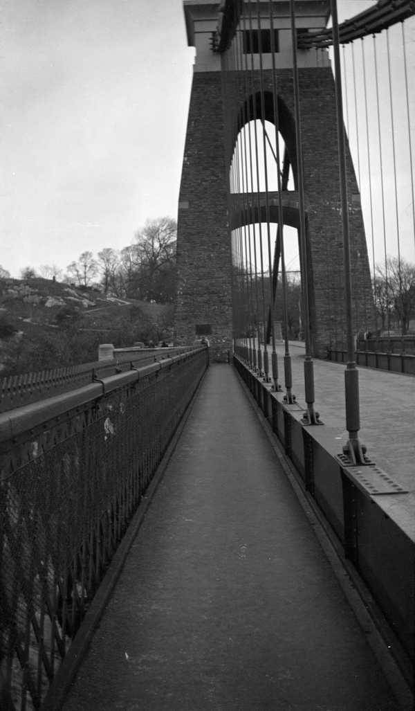 Black and white negative, Clifton Suspension Bridge, Bristol‘, Paul ...