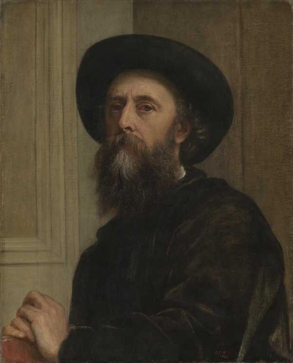 ‘Self-Portrait‘, George Frederic Watts, 1864 | Tate