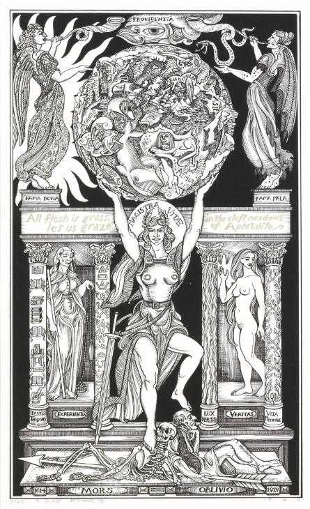 ‘Lanark (Book 3 Frontispiece)‘, Alasdair Gray, 1982 | Tate