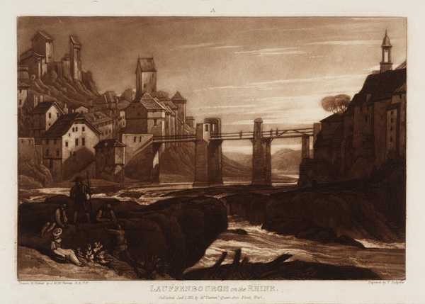 ‘Lauffenburgh on the Rhine, engraved by Thomas Hodgetts‘, Joseph ...