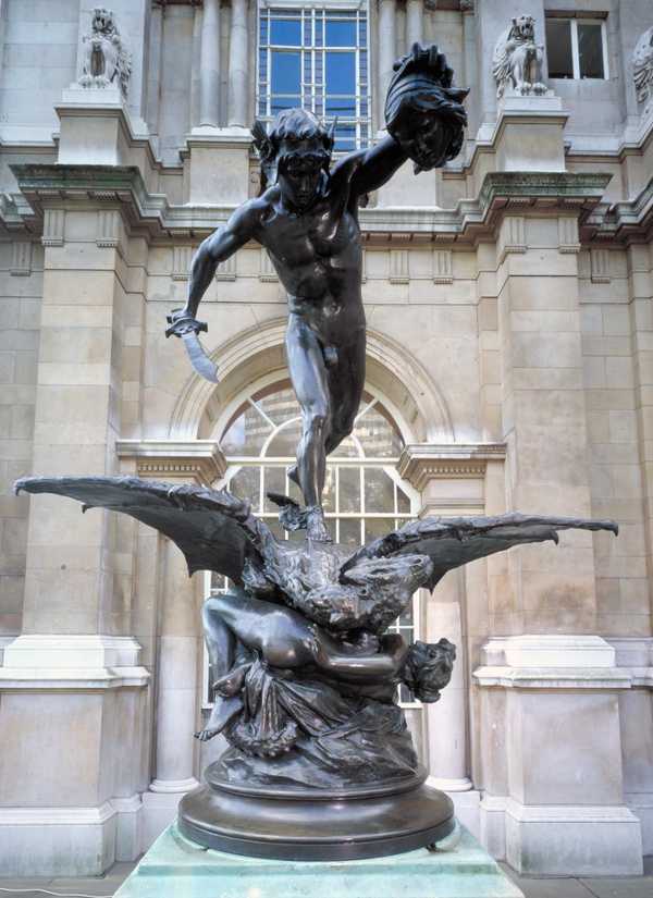 ‘The Rescue of Andromeda‘, Henry C Fehr, 1893 | Tate