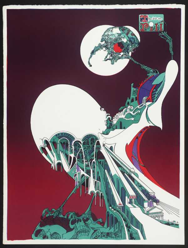‘Pope and the Pill‘, Gerald Scarfe CBE, 1970 | Tate