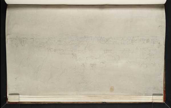 ‘View of Rome from the Gardens of the Villa Barberini‘, Joseph Mallord ...