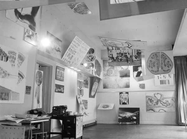 Photograph of installation view of Parallel of Life and Art exhibition ...