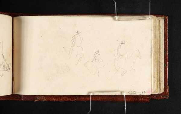 ‘Mounted Huntsmen at Raby Castle‘, Joseph Mallord William Turner, 1817 ...