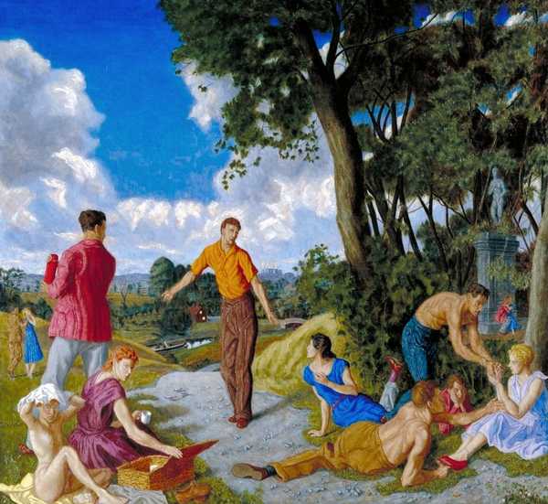 ‘The Return from Cythera‘, George Warner Allen, 1985–6 | Tate